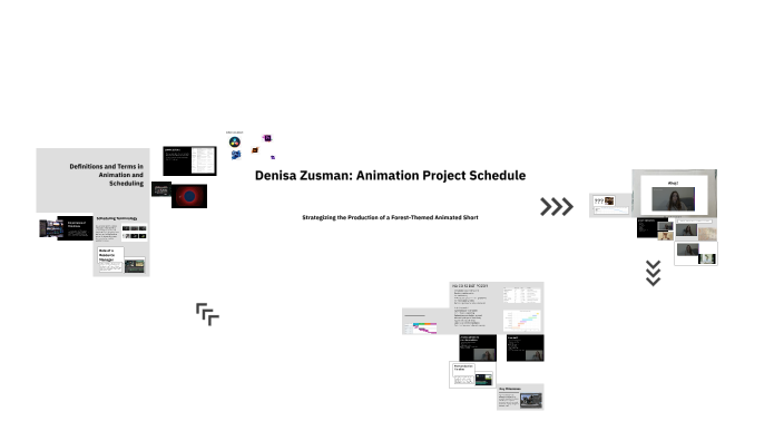 Denisa Zusman: Animation Project Schedule by Denisa Zusman on Prezi