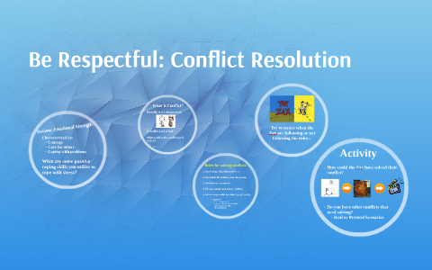 Be Respectful: Conflict Resolution by Lee Starck on Prezi