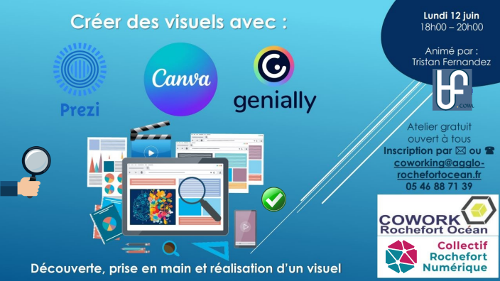 Présentation atelier Prezi-Canva-Genially by Tristan Forme on Prezi