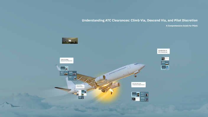 Understanding ATC Clearances: Climb Via, Descend Via, and Pilot ...