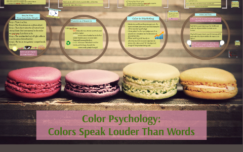Colors Speak Louder Than Words by on Prezi