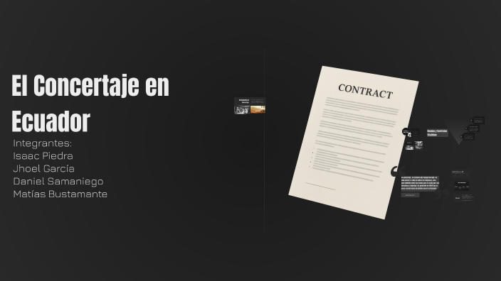 El Concertaje en Ecuador: Historia y Consecuencias by Isaac Piedra on Prezi