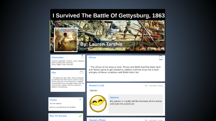 I Survived The Battle Of Gettysburg, 1863 by April Eason on Prezi