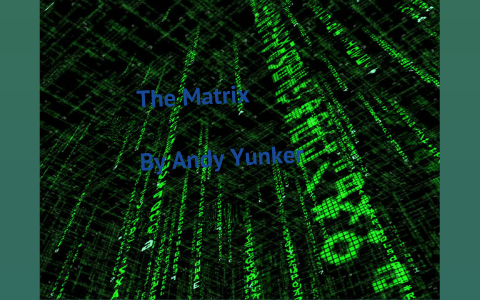 The Matrix Oscar Project by Andy Yunker on Prezi