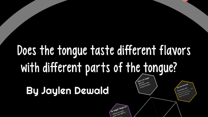 The Tongue Map Myth by Jaylen Dewald