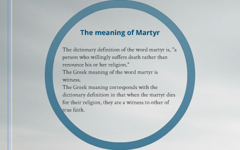 Early Christian Martyrs by Maggie Ulrich on Prezi