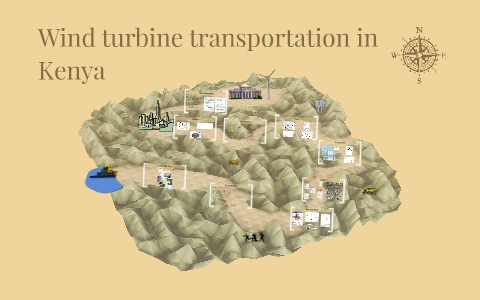 Wind turbine transportation in Kenya by Peter Parker