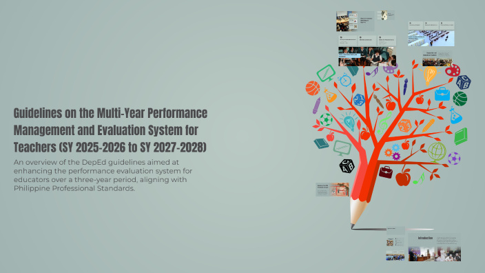 Guidelines on the Multi-Year Performance Management and Evaluation ...
