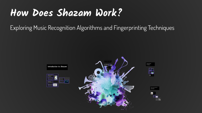 How Does Shazam Work? by Amiory on Prezi