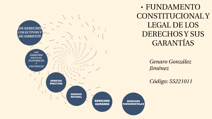 FUNDAMENTO CONSTITUCIONAL Y LEGAL DE LOS DERECHOS Y SUS GARANTIAS by ...