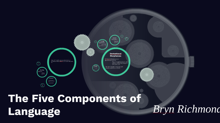 The Five Components of Language by Bryn Richmond on Prezi