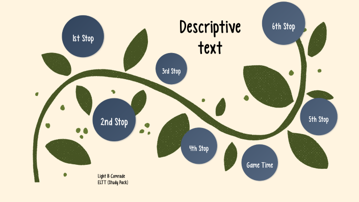 Descriptive text by Light Bridge on Prezi