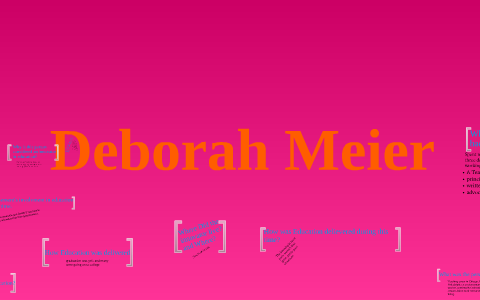 Deborah Meier by Ashley Lamson