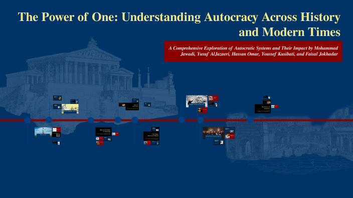 The Power of One: Understanding Autocracy Across History and Modern ...