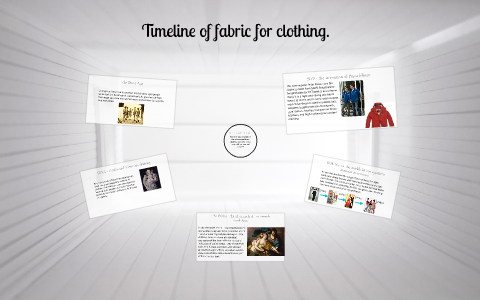 Timeline of fabric for clothing by Kathryn Khazour on Prezi