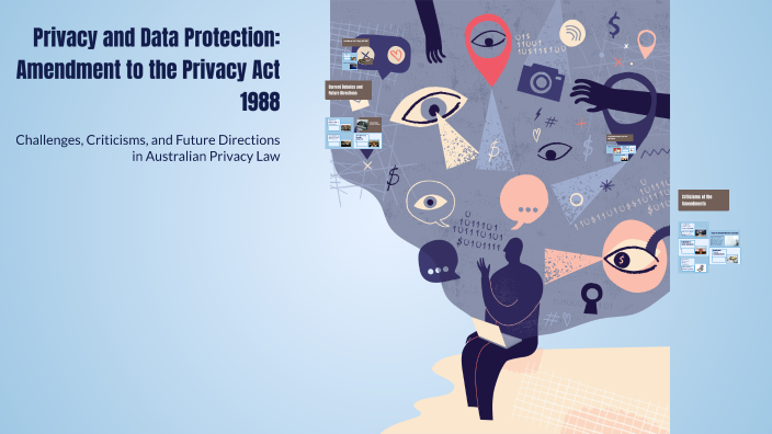 Privacy and Data Protection: Amendment to the Privacy Act 1988 by Pooja ...