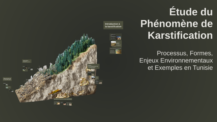 Étude du Phénomène de Karstification by said hedhli on Prezi