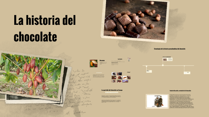La historia del chocolate by Méline Ribeiro on Prezi