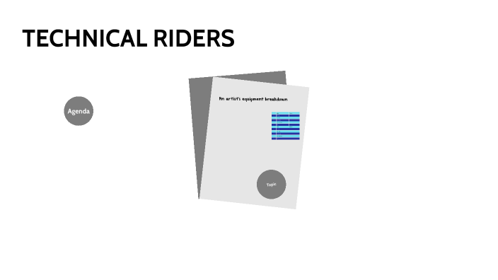 Tech Riders by Gunther Lubbert on Prezi