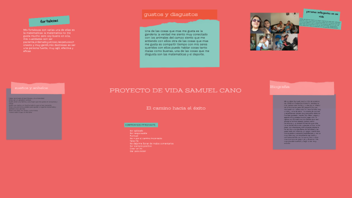 PROYECTO DE VIDA SAMUEL CANO by Samuel Cano Rendon on Prezi