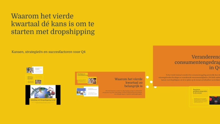 Waarom het vierde kwartaal dé kans is om te starten met dropshipping by ...