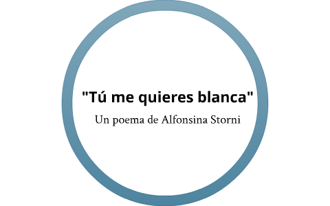 Tu Me Quieres Blanca by Chineze Okpalaoka on Prezi