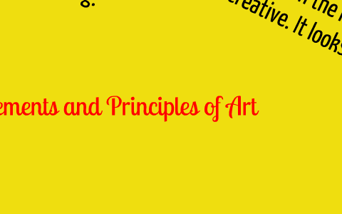 The Elements and Principles of Art in Photography by Tia Green on Prezi