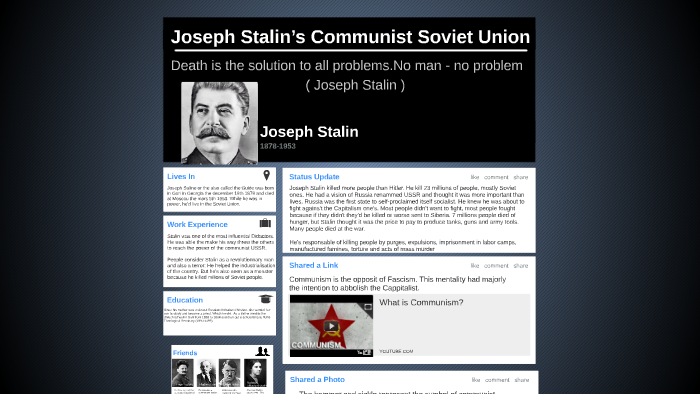 Joseph Stalin’s Communist Soviet Union by on Prezi