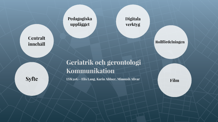 Geriatrik och gerontologi by Elis Lang on Prezi