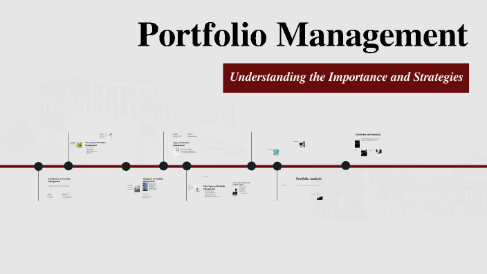 Comprehensive Guide to Portfolio Management by Chanchal on Prezi