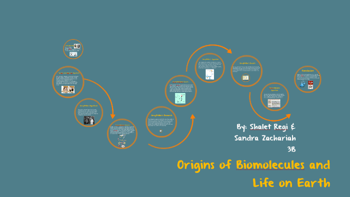Origins of Biomolecules and Life on Earth by shalet regi on Prezi