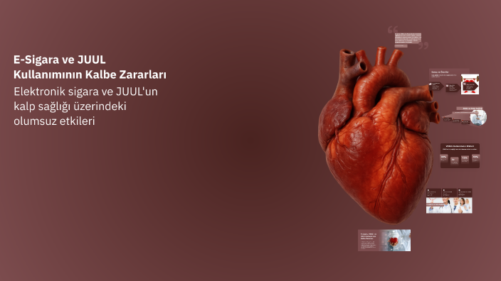 E-Sigara ve JUUL Kullanımının Kalbe Zararları by berkay Kurşun on Prezi