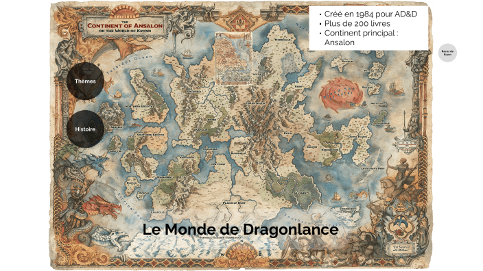 Le Monde de Dragonlance by Justin Ponton on Prezi