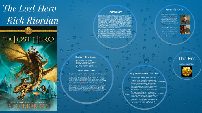 The Lost Hero - Rick Riordan by Bill Mcilroy on Prezi