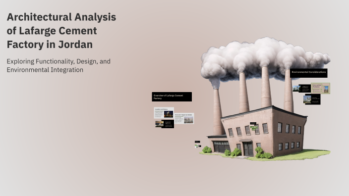 Architectural Analysis of Lafarge Cement Factory in Jordan by mahmood ...