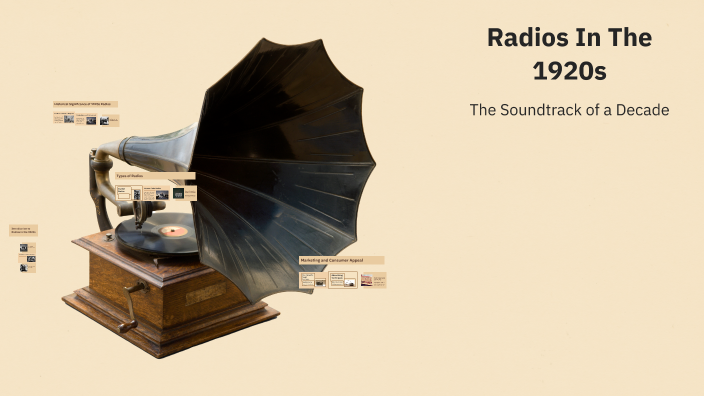 Radios In The 1920s by Saniya Anderson on Prezi