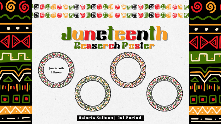 Valeria Salinas | Juneteenth Research Poster by Valeria Salinas on Prezi