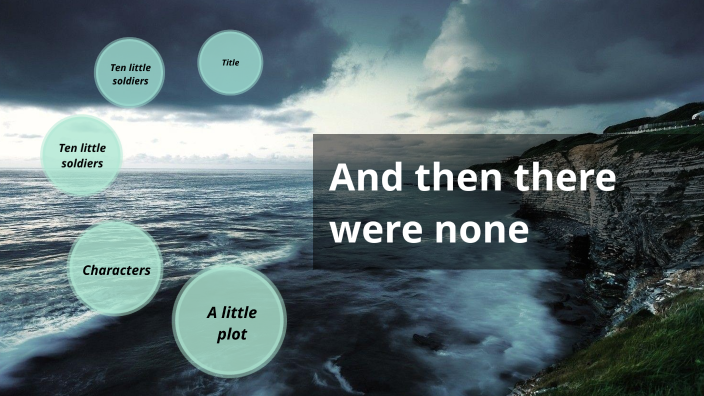 And then there were none by Filippo Morello on Prezi
