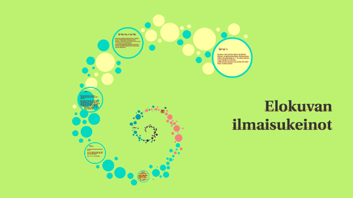 Elokuvan ilmaisukeinot by Laura Latja-Ropponen on Prezi