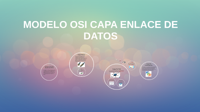 MODELO OSI CAPA ENLACE DE DATOS by luisa fernanda lopez jimenez on Prezi