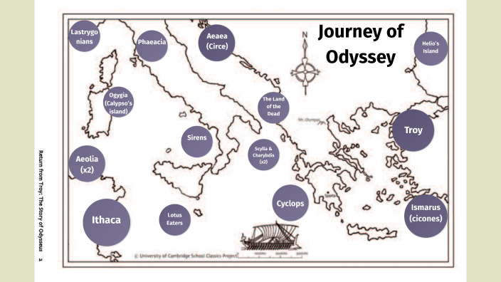 Map of Ody by Laura plouch on Prezi