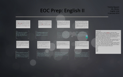 EoC Prep: English II by Tammy Nguyen on Prezi