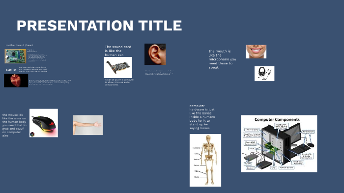 computer vs human body by Ashton Williams on Prezi