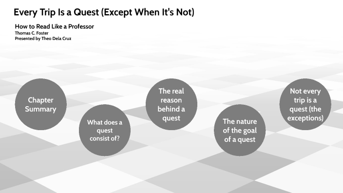 Every Trip Is a Quest (Except When It's Not) by Theo Dela Cruz on Prezi