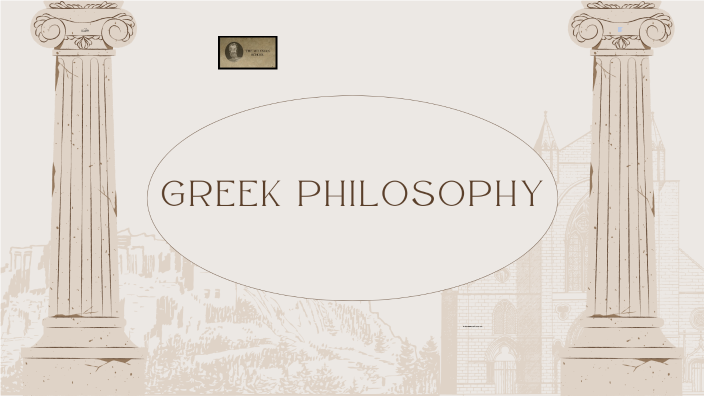 Greek philosophy, which emerged in the 6th century BC, is fundamentally ...