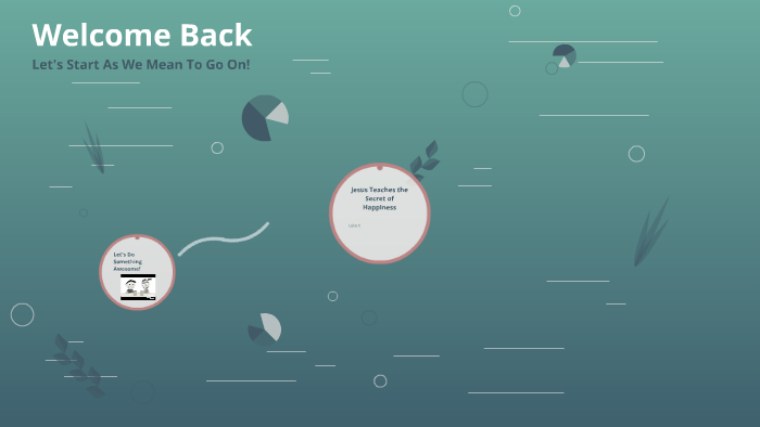Welcome Back by Sarah Eadon on Prezi