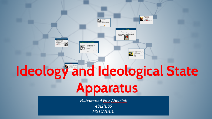 Ideology and Ideological State Apparatus by Muhammad Faiz Abdullah on Prezi