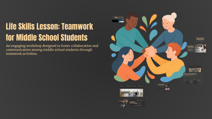 Life Skills Lesson: Teamwork for Middle School Students by Rainelda ...