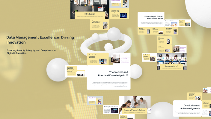Data Management Excellence: Driving Innovation by Prakash Subedi on Prezi