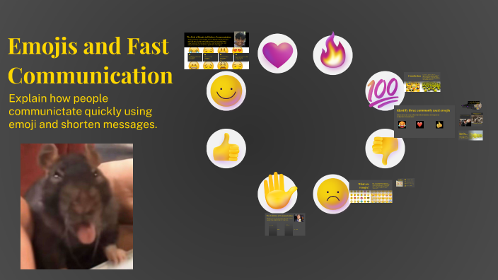 Emojis and Fast Communication by khunakorn kissitthiphon on Prezi